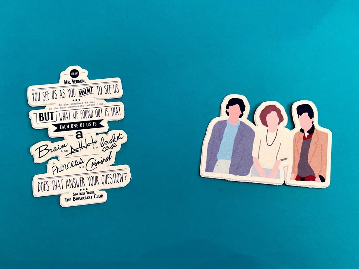 80's Movies Stickers All your favorites from the | Etsy