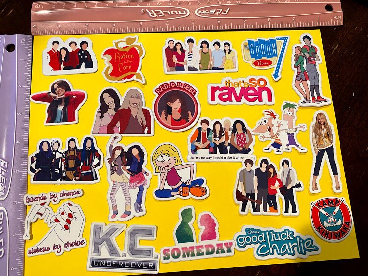 Fun Kids and Teens Tv Show and Movie Stickers Vinyl Stickers - Etsy