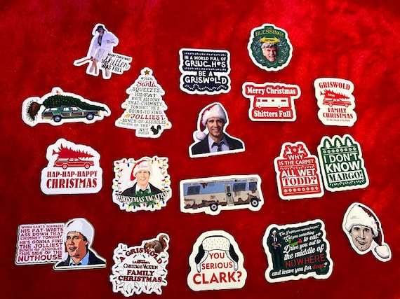 Christmas Movie Stickers - Etsy