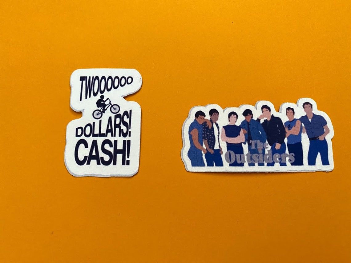 80's Movies Stickers All your favorites from the | Etsy