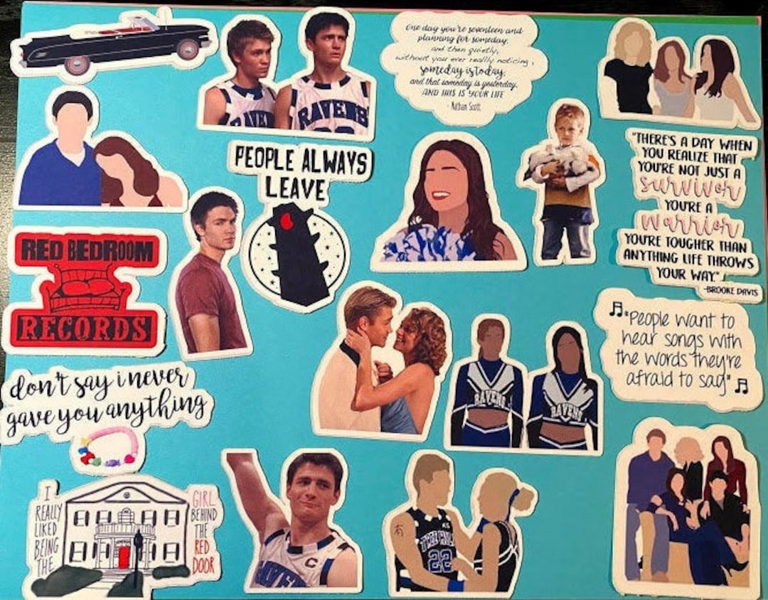 Fun Tv Show Stickers! Vinyl, Waterproof Stickers of Your Favorite Tv ...