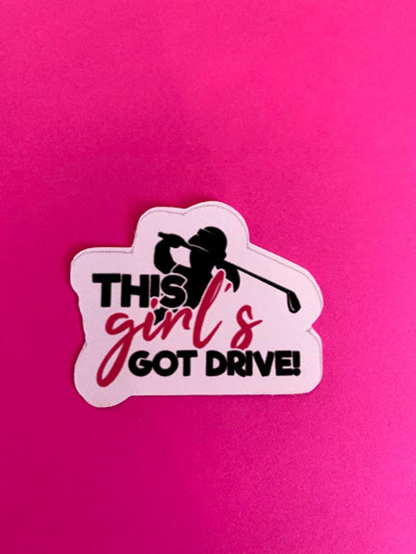 Girls Golf Stickers Golf Bag Golf Cart Golf Clubs Golf - Etsy