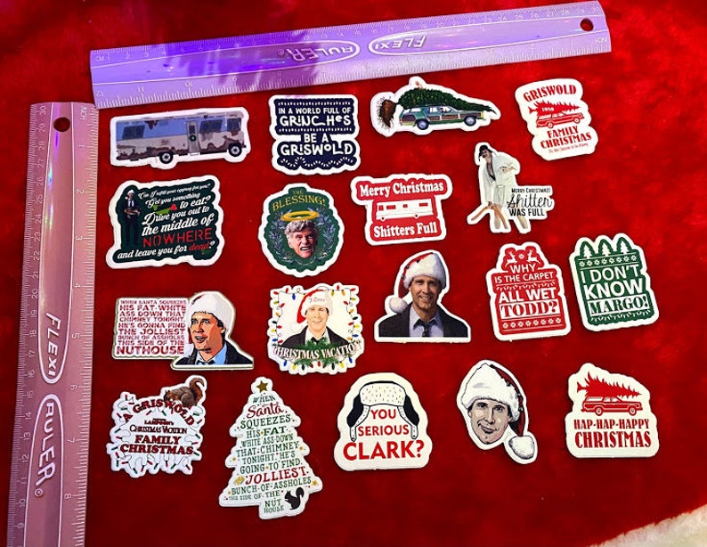 Christmas Movie Stickers! - Etsy