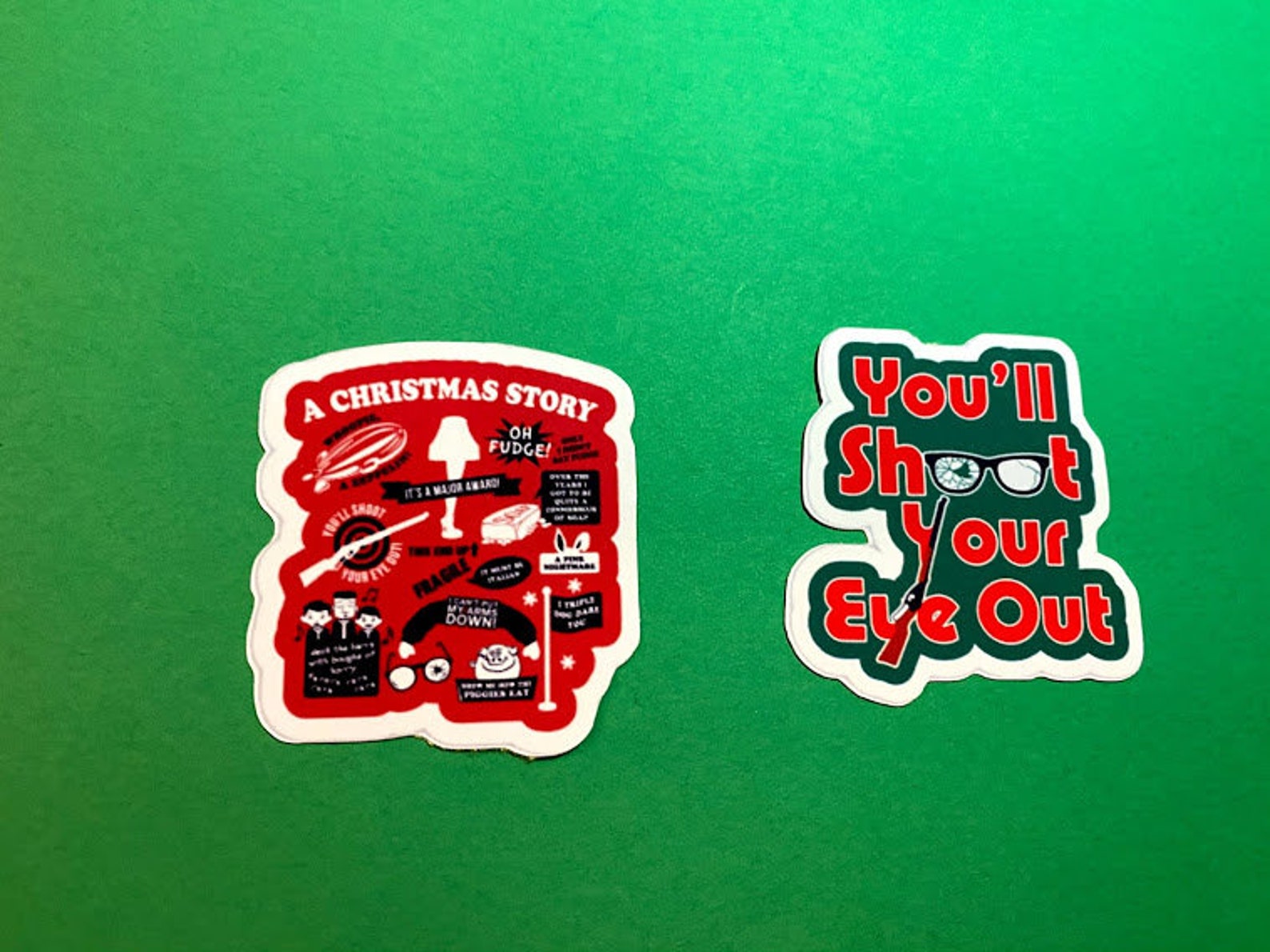 Christmas Movie Stickers Super Fun Christmas Stickers Great | Etsy