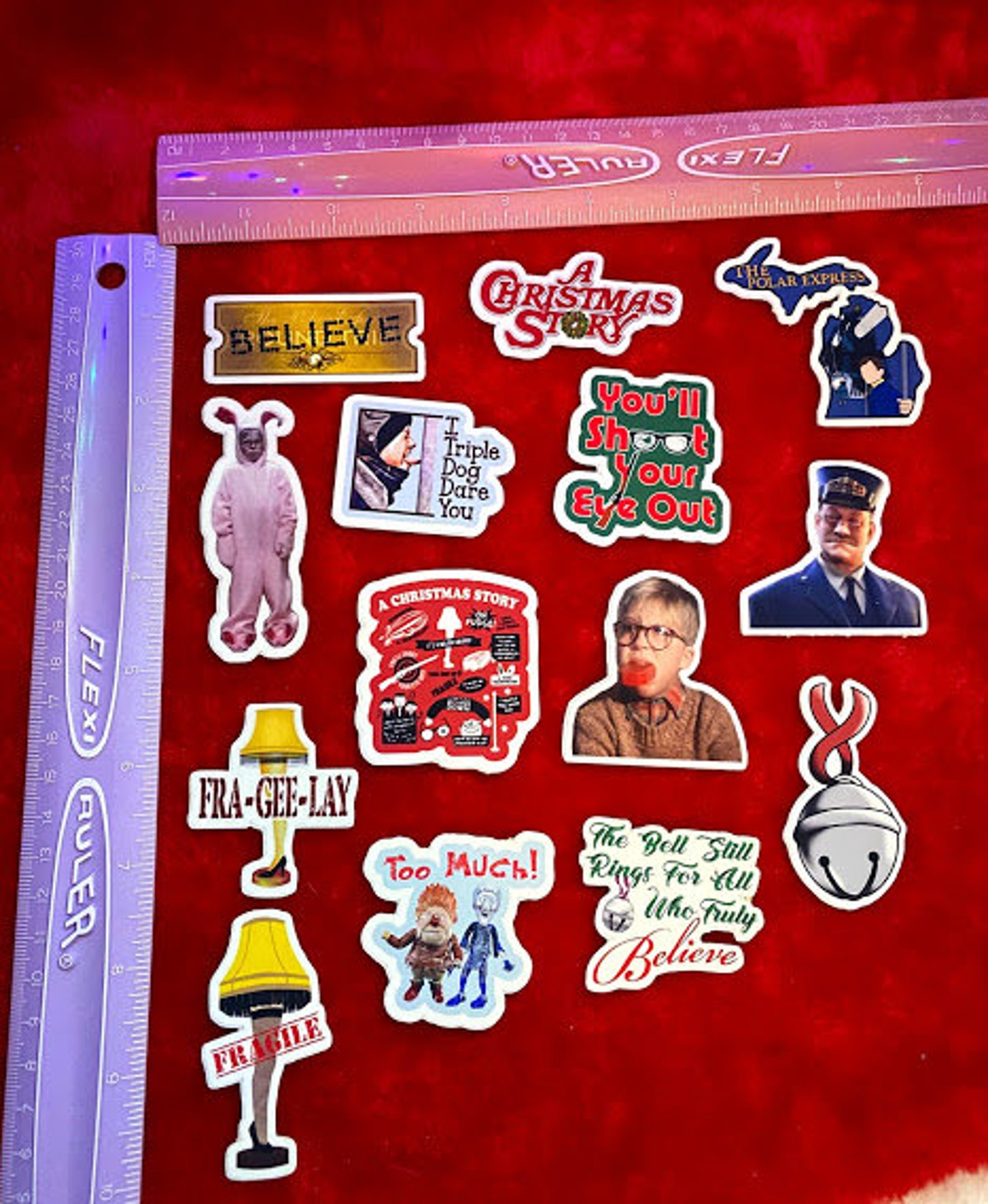 Christmas Movie Stickers Super Fun Christmas Stickers Great - Etsy