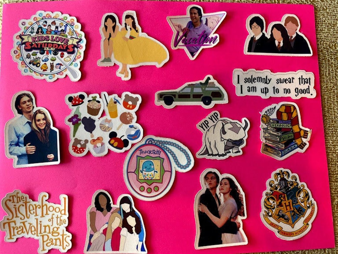 Fun Movie, Tv Shows, and Random Stickers! Vinyl, and Waterproof, and ...