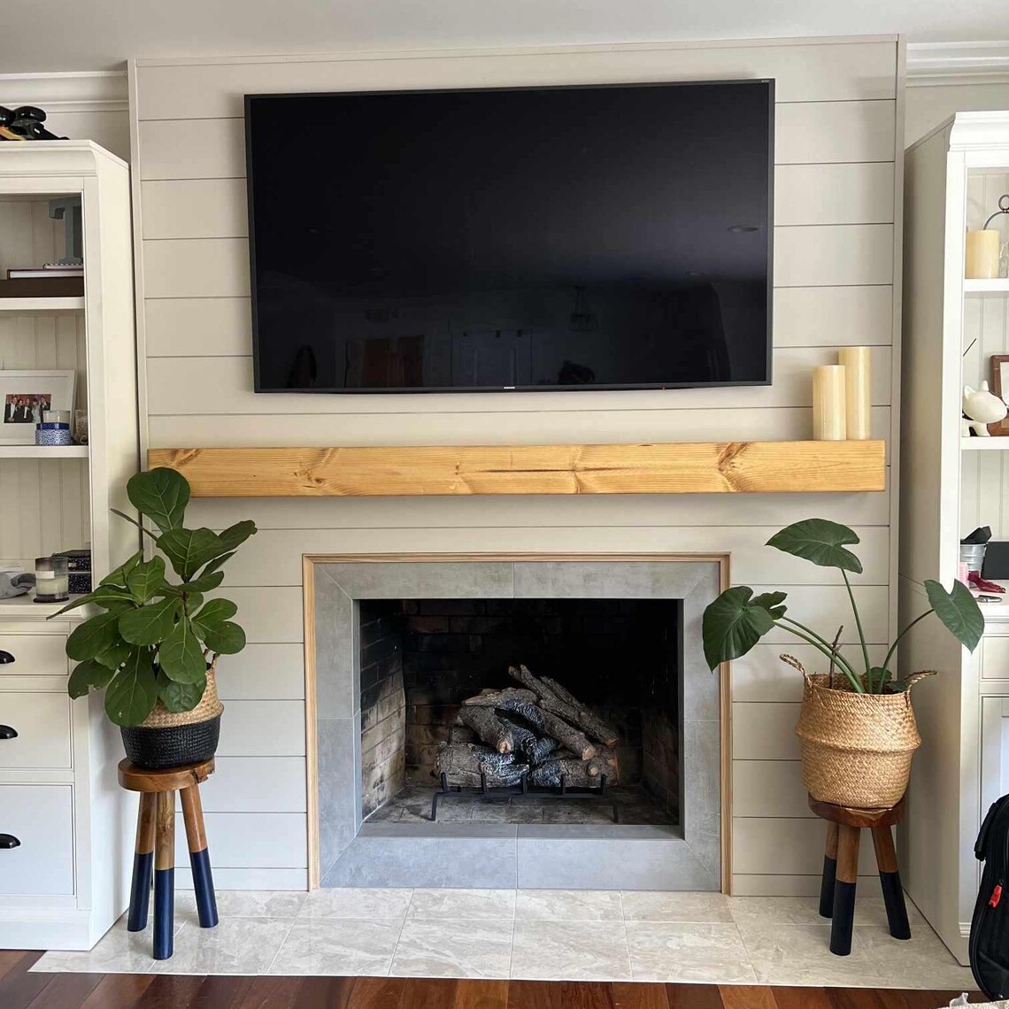 11.5 X 11.5 Custom Mantle Hand Crafted 48 96 Hardwood Custom Sizes ...
