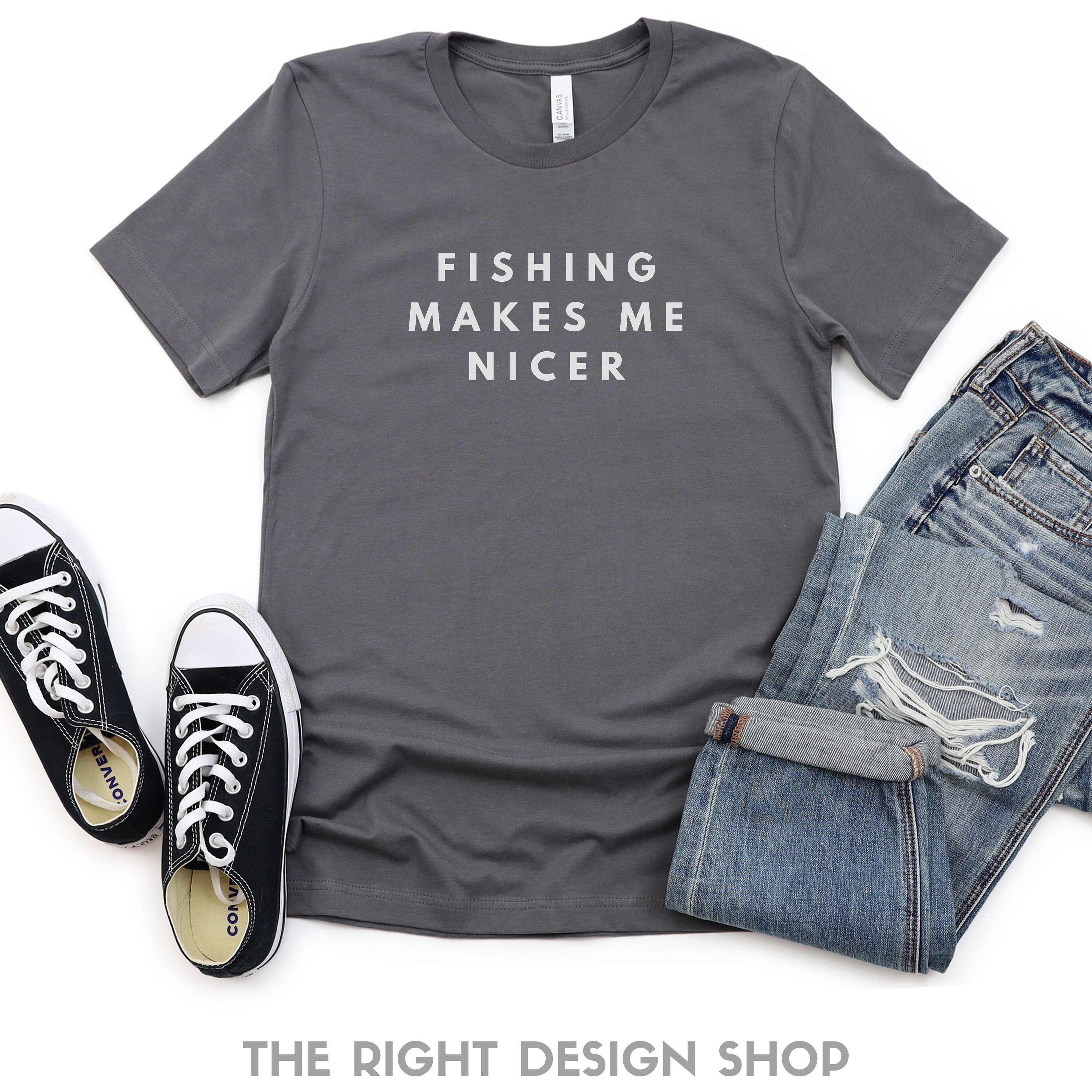 Fischer T-Shirt für Männer, Lustiges Angeln Shirt, Fischer Grafik T ...