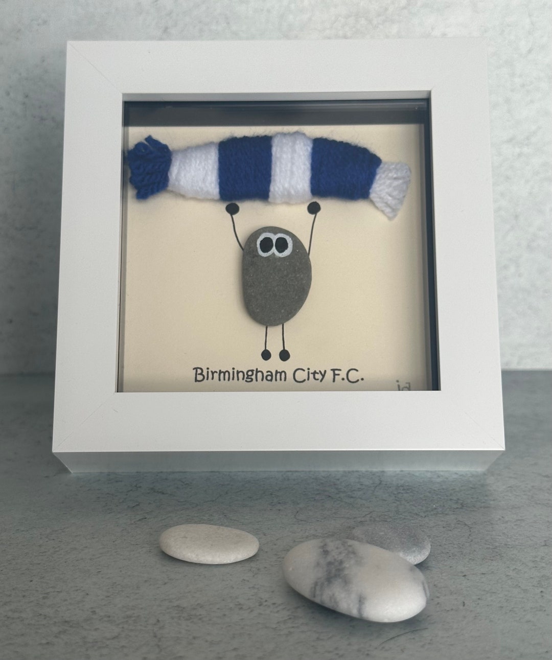 Birmingham Frame Pebble Art Gift for Him Gift for Her - Etsy UK