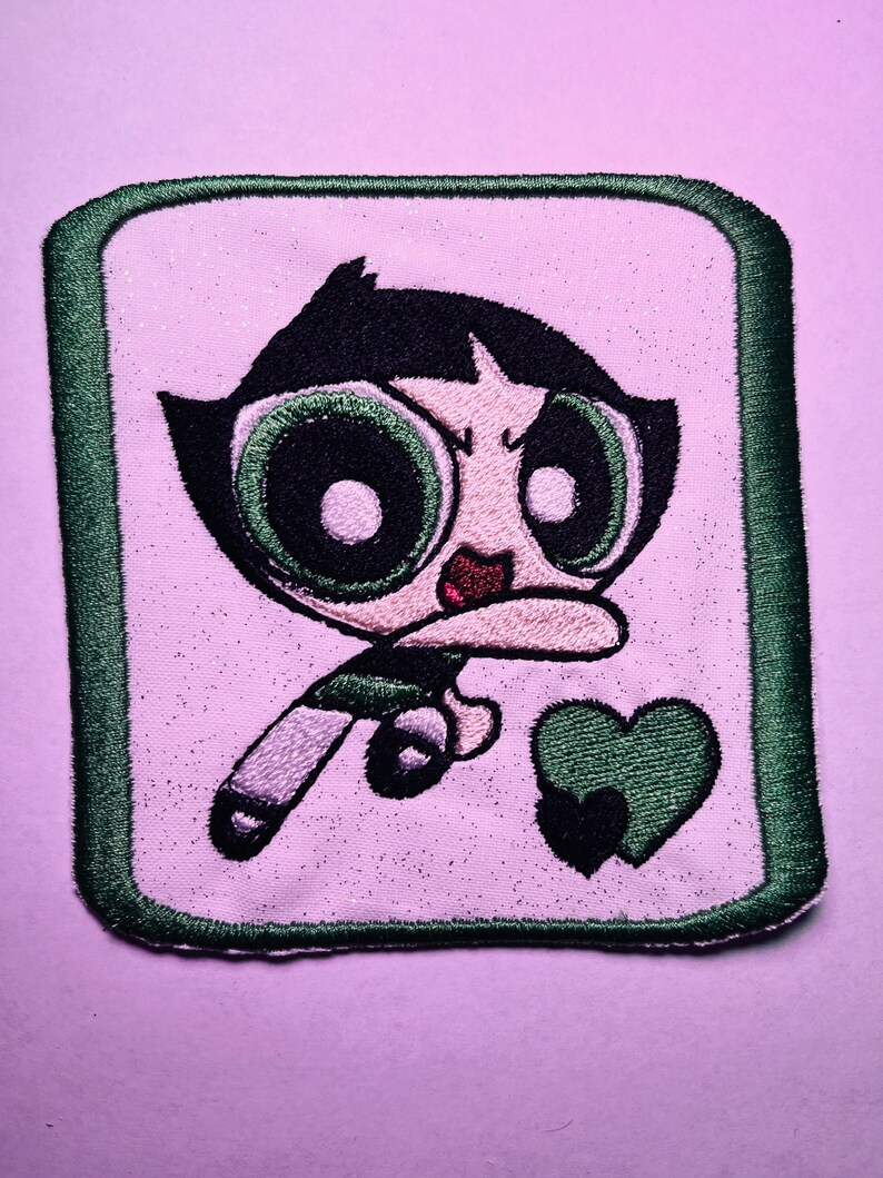 Powerpuff Girls Embroidered Iron on Patch - Etsy