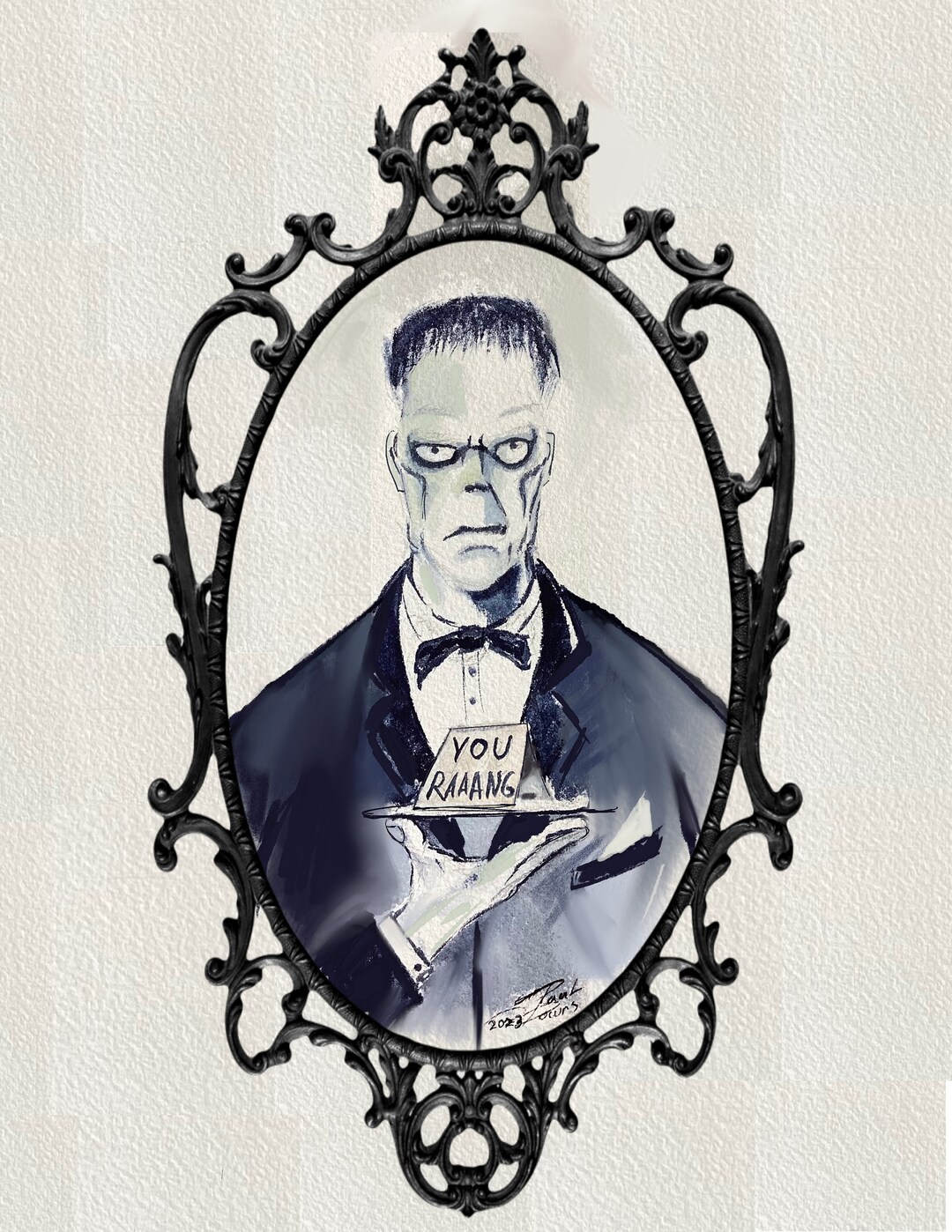 Lurch by Paul Downs. Print of My Original Ink and Watercolor Fan Art ...