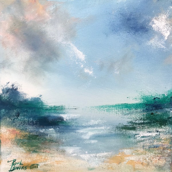 Abstract Beach Art - Etsy