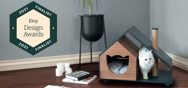 TORY Cat Cave / Bed Furniture - Etsy