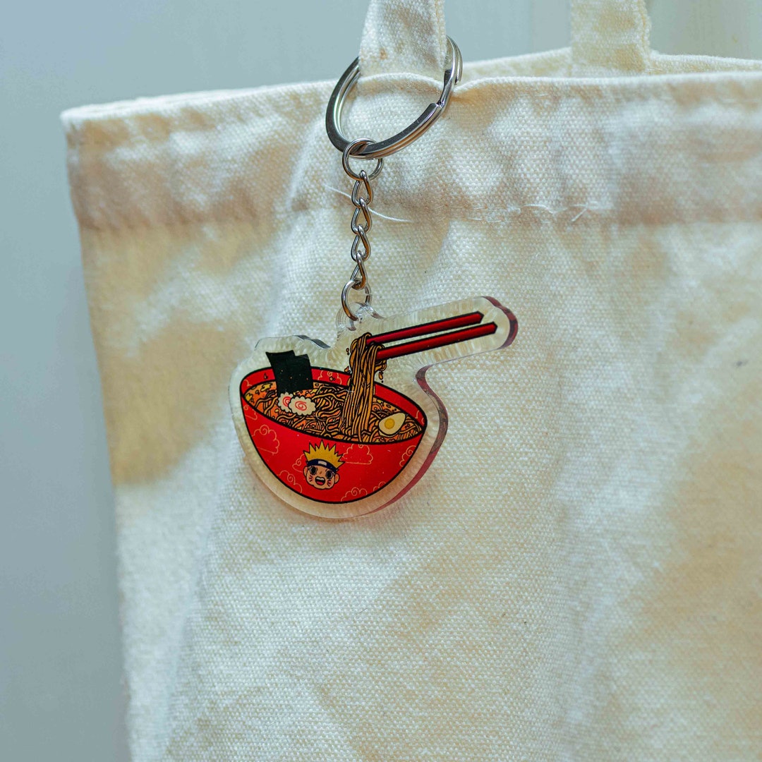 Ramen Bowl Nine Tailed Fox Anime Charm - Etsy