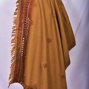 Baluchi Hand Embroidered Shawl Wrap Mirror Work - Etsy