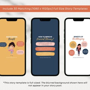 30 Bookkeeping Instagram Templates | Editable Canva Templates ...