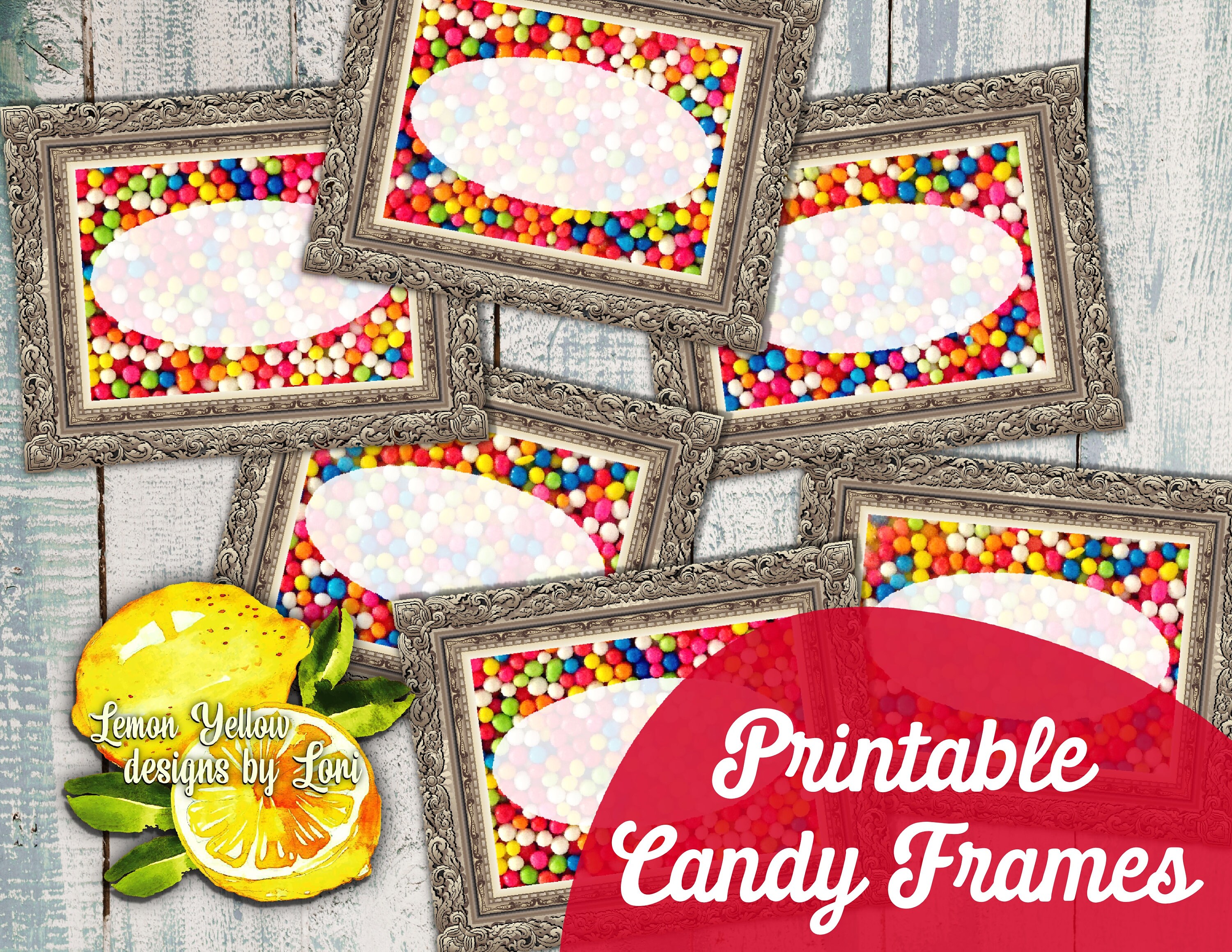 Printable Candy Jar Label for Weddings Bridal Showers Baby - Etsy New ...