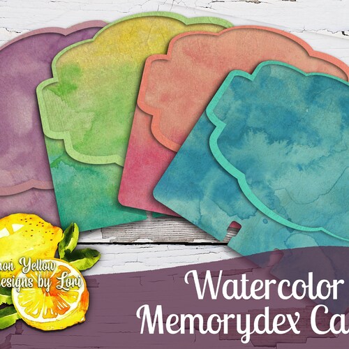 Memory Dex Card Templates For Bible Journaling Or Scrapbooking Etsy