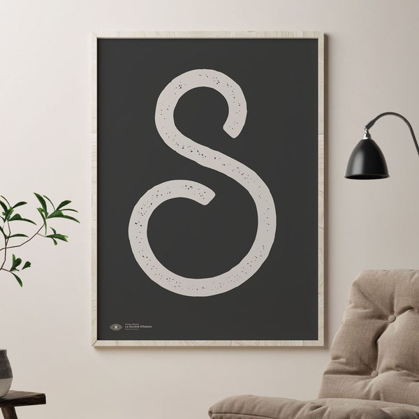 Letter S Art - Etsy