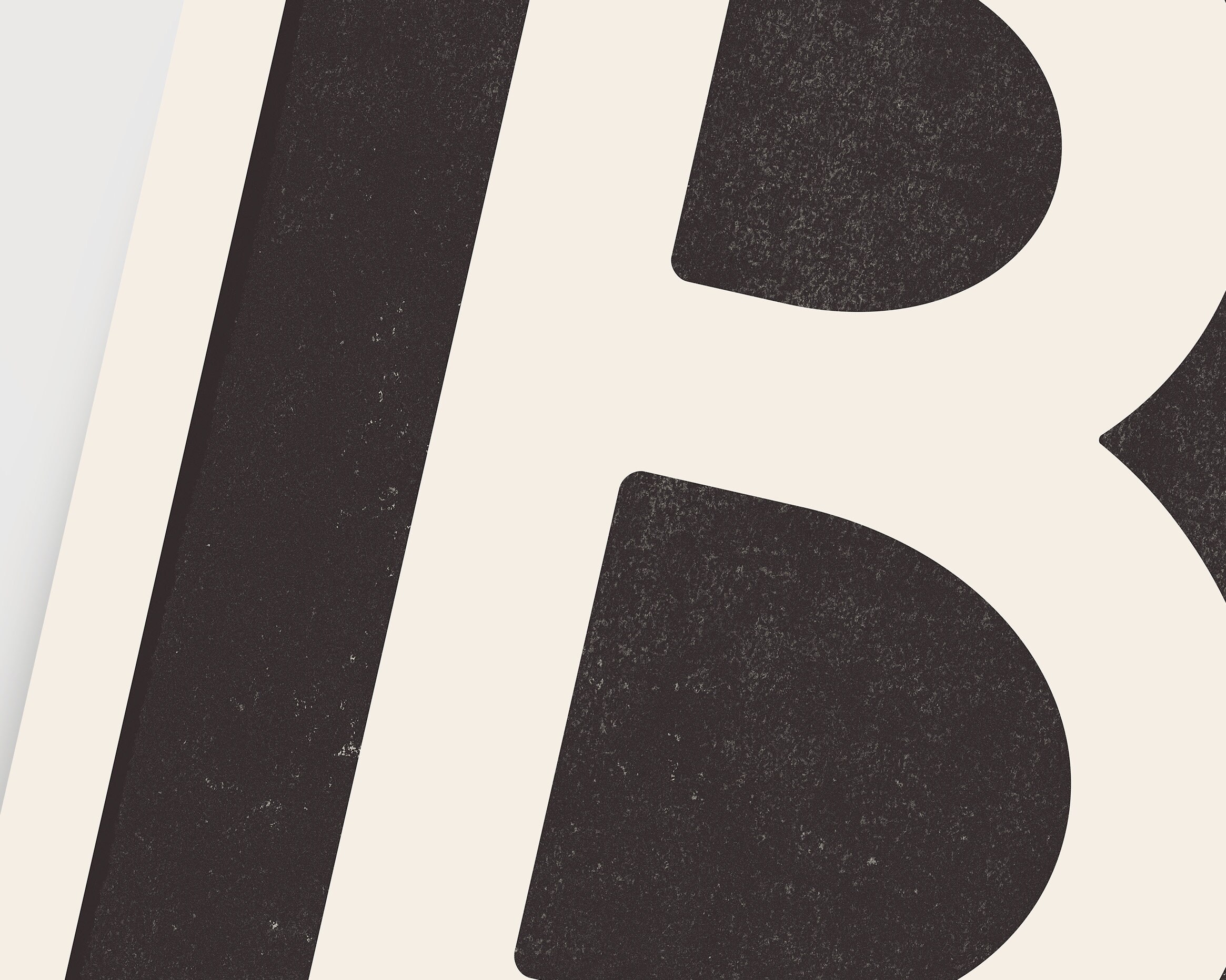 Capital Letter Wall Art Monogram Poster Art Print Letter B - Etsy