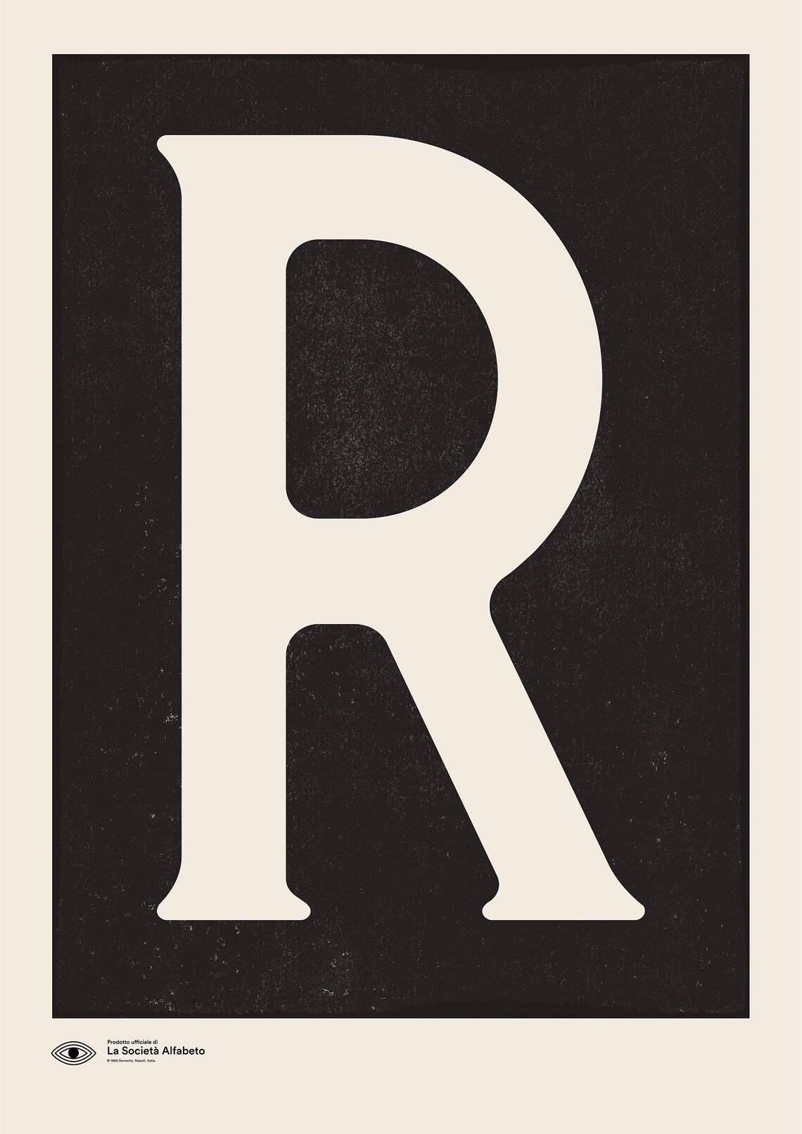 Capital Letter Wall Art Monogram Poster Art Print Letter R | Etsy