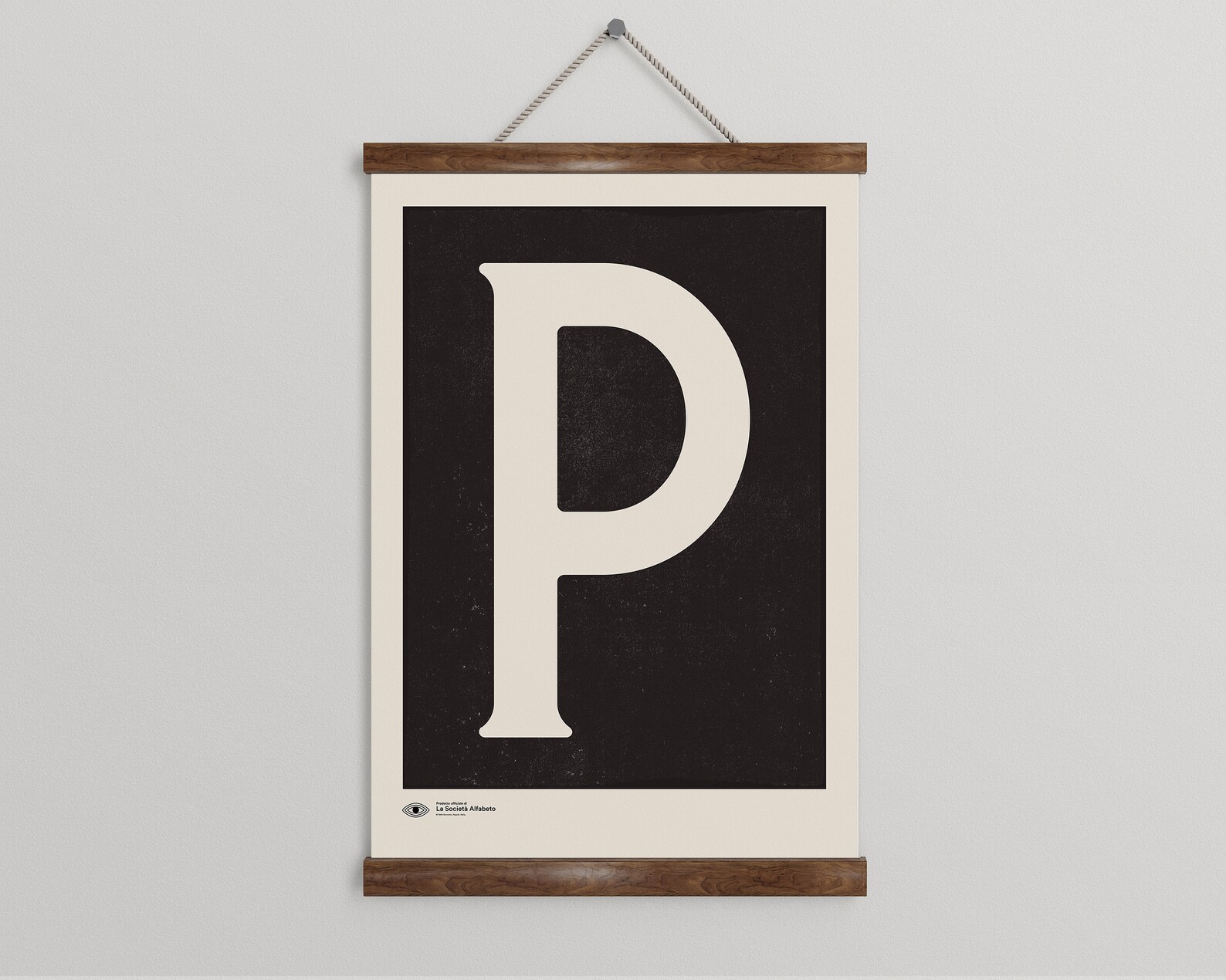 Capital Letter Wall Art Monogram Poster Art Print Letter P - Etsy