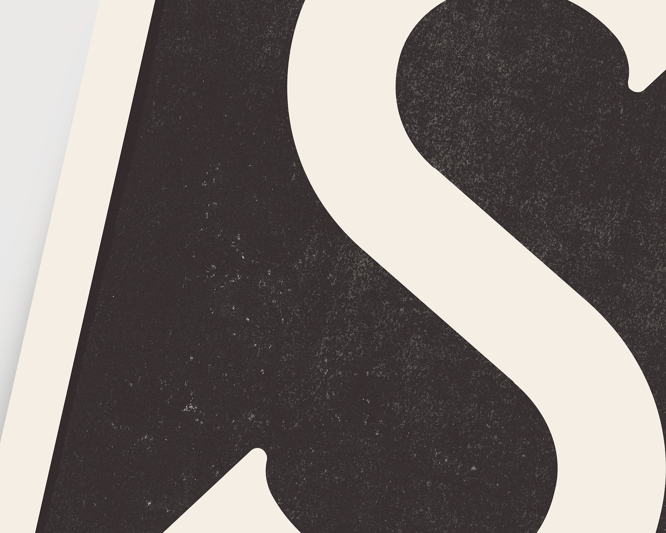 Capital Letter Wall Art | Monogram Poster Art Print | Letter S ...