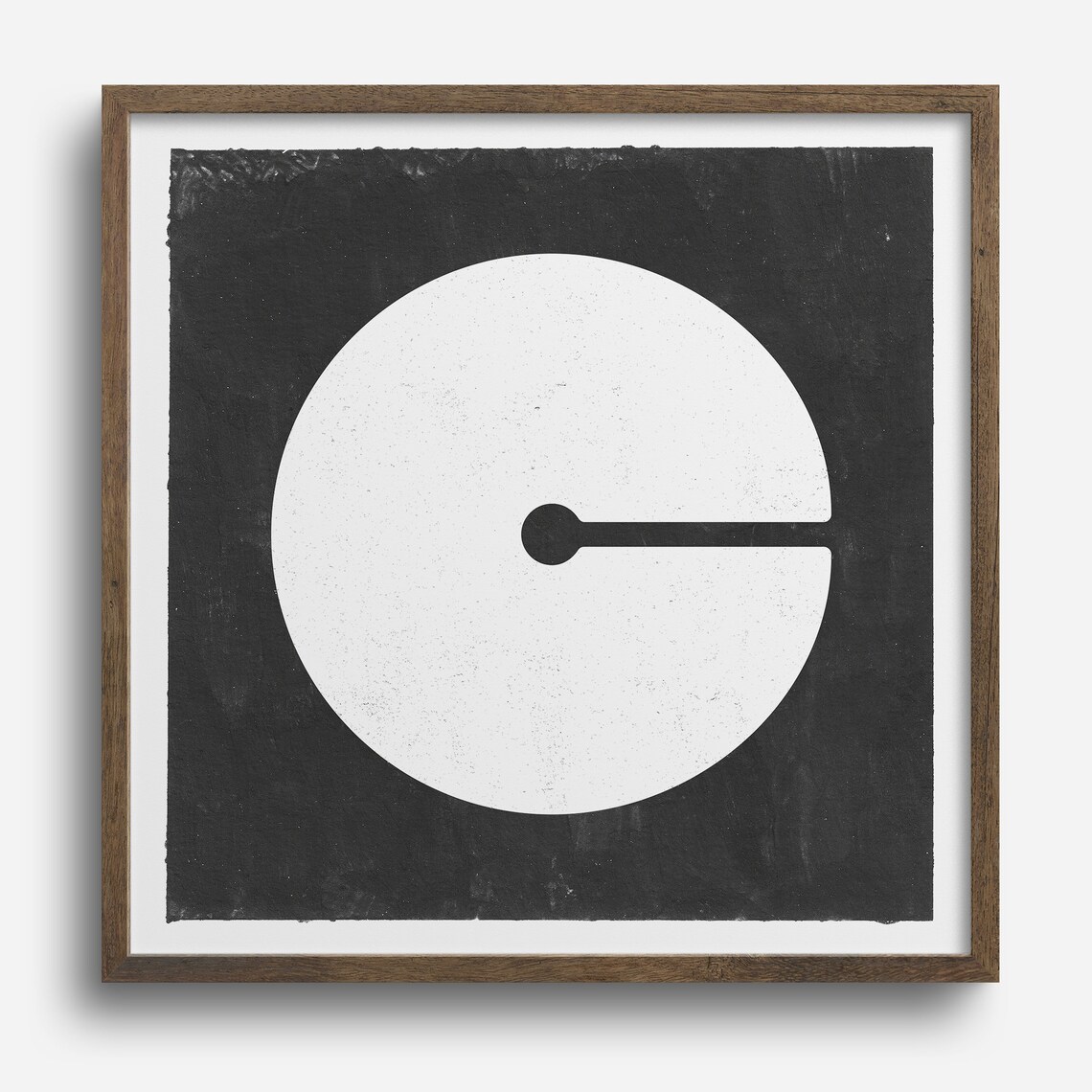 LETTER C — Block Letter Square Wall Art, Modern Monogram Poster Art ...