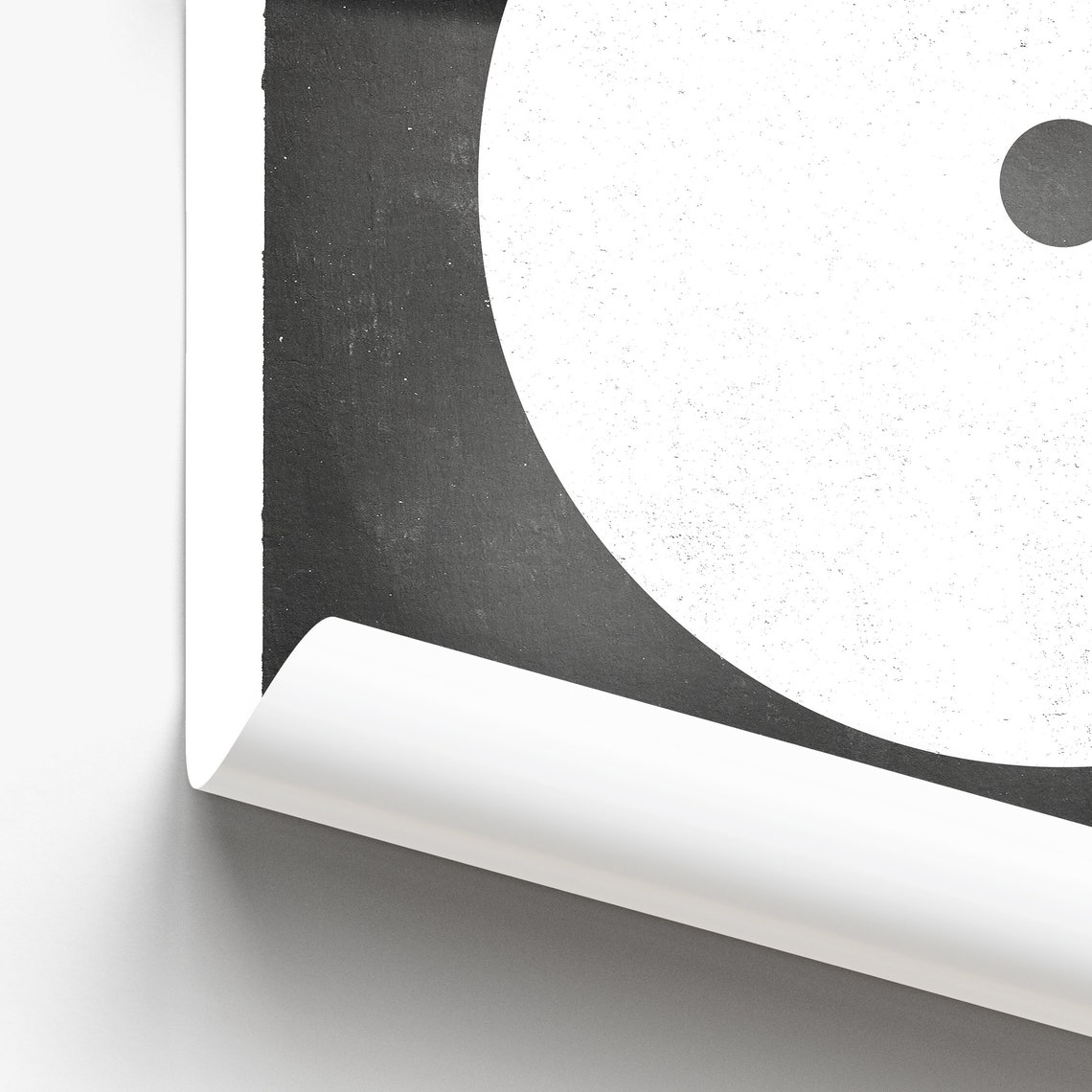 LETTER C Block Letter Square Wall Art Modern Monogram | Etsy