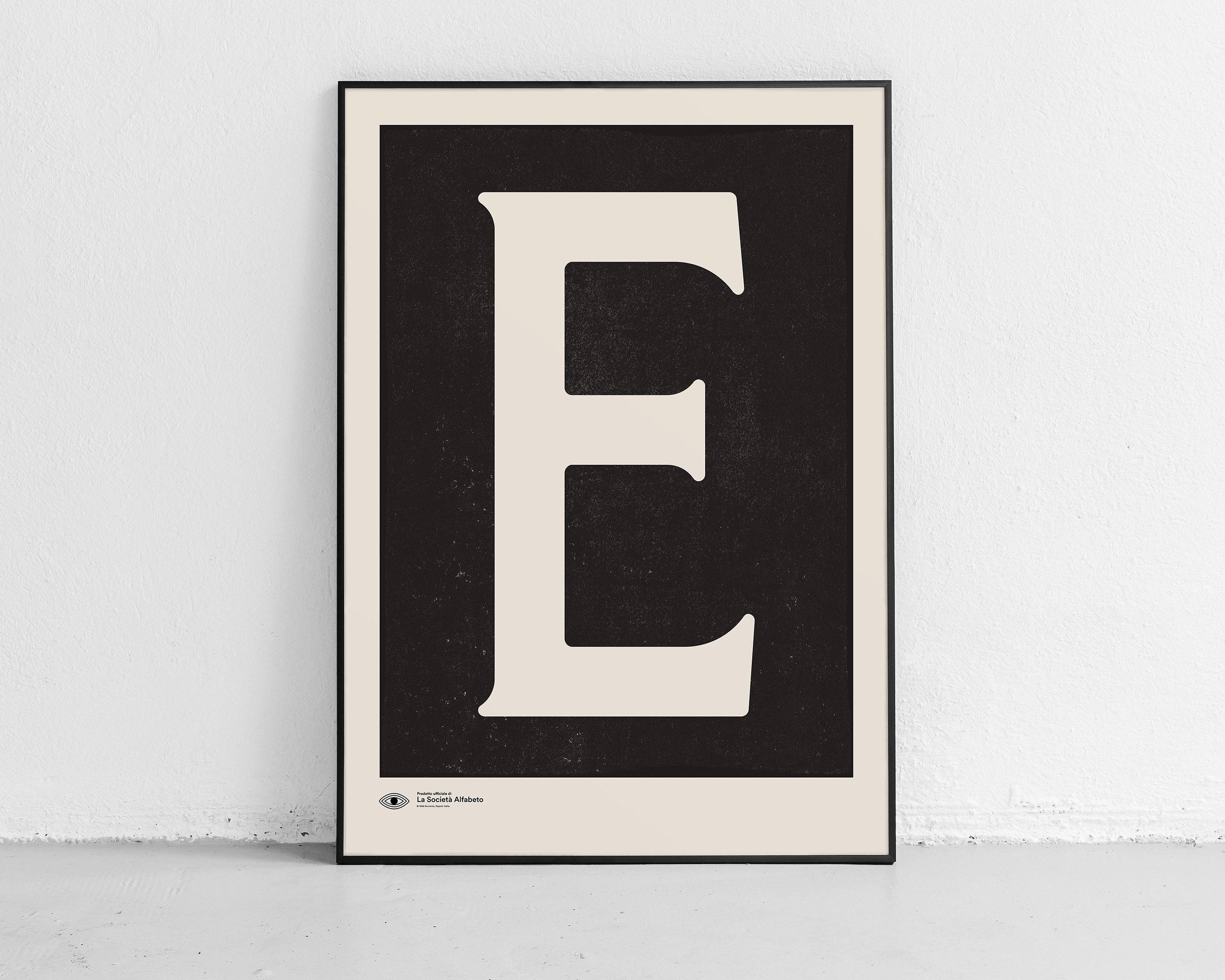 Capital Letter Wall Art Monogram Poster Art Print Letter E | Etsy