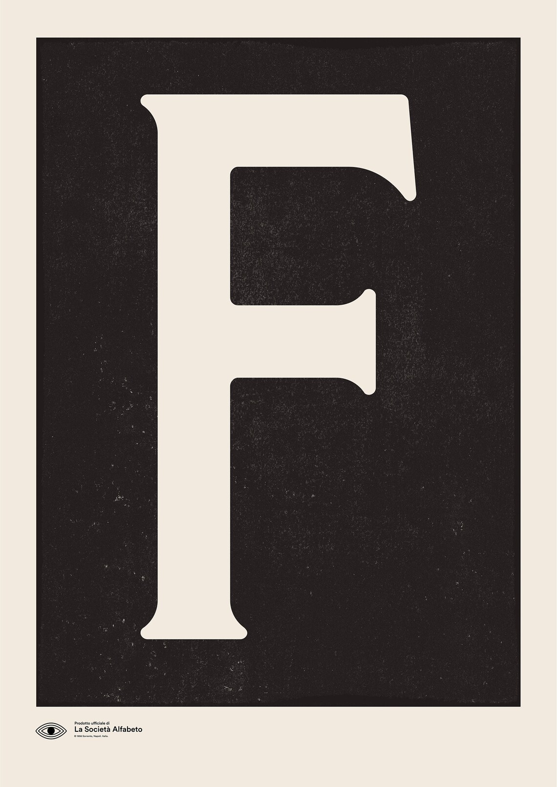 Capital Letter Wall Art Monogram Poster Art Print Letter F | Etsy