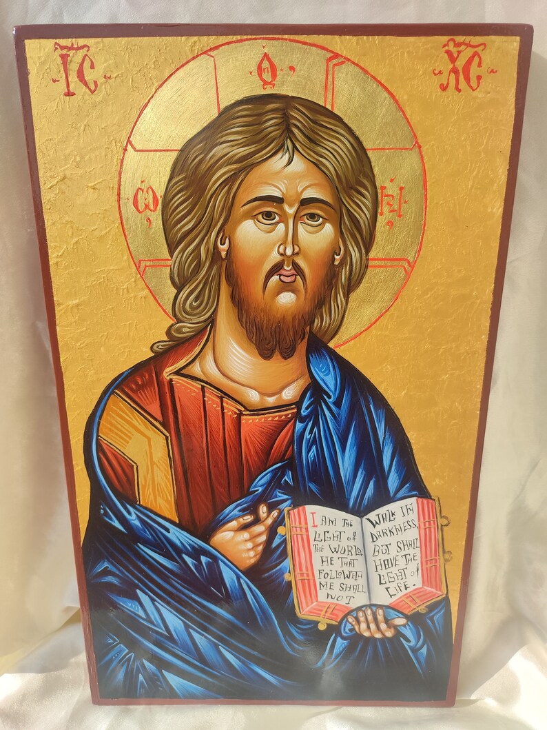 Jesus Christ Icon - Etsy