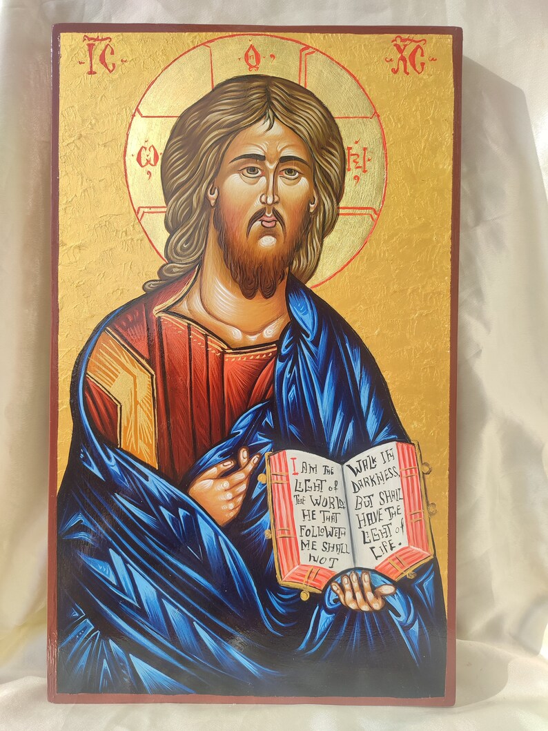 Jesus Christ Icon - Etsy