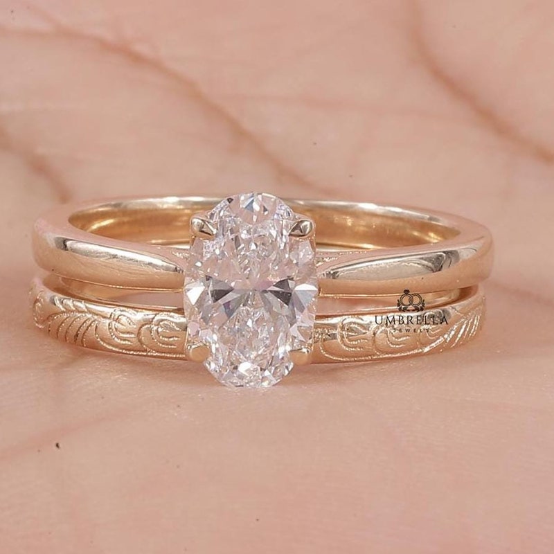 Gold Ring Set - Etsy