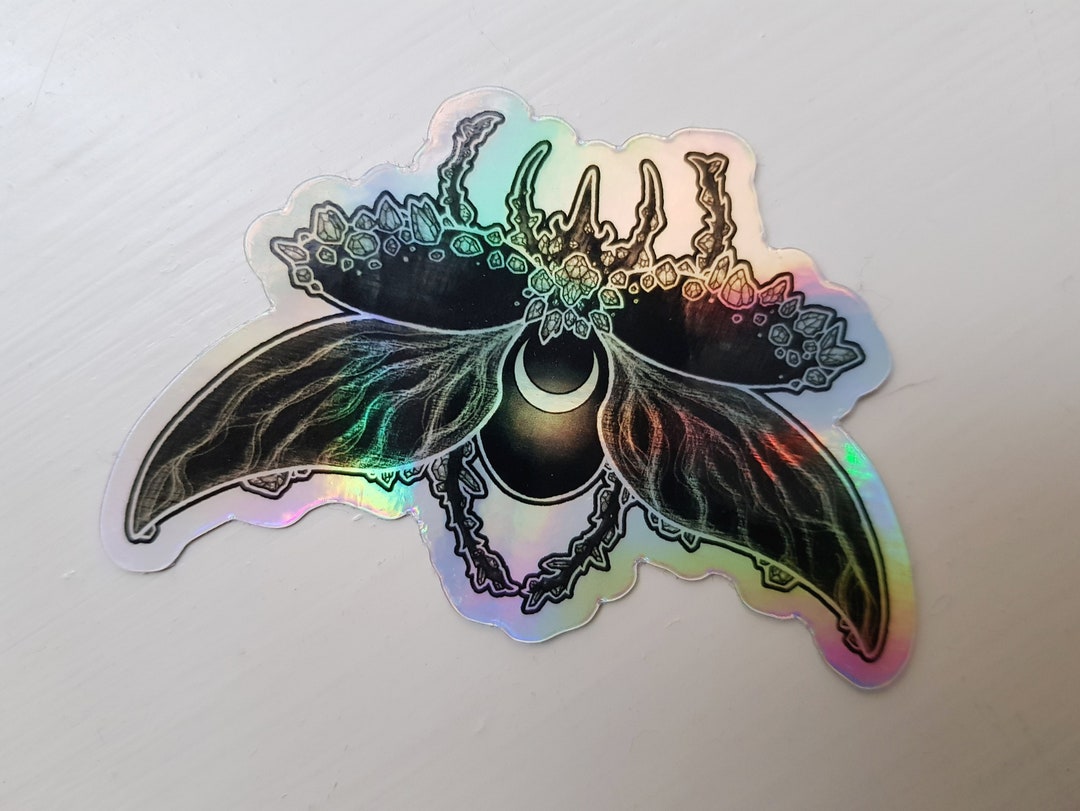 Beetle Holographic Sticker - Etsy