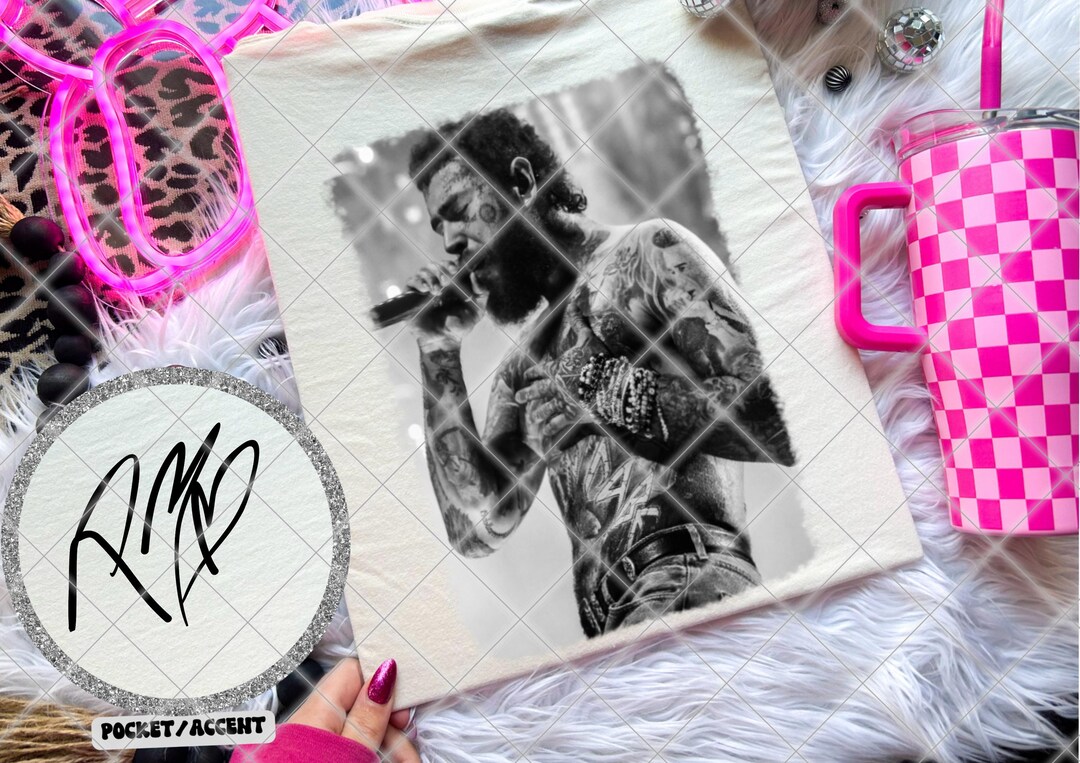 Posty, Malone,post Malone Merch,post Malone 2024 Tour, Posty Rap ...