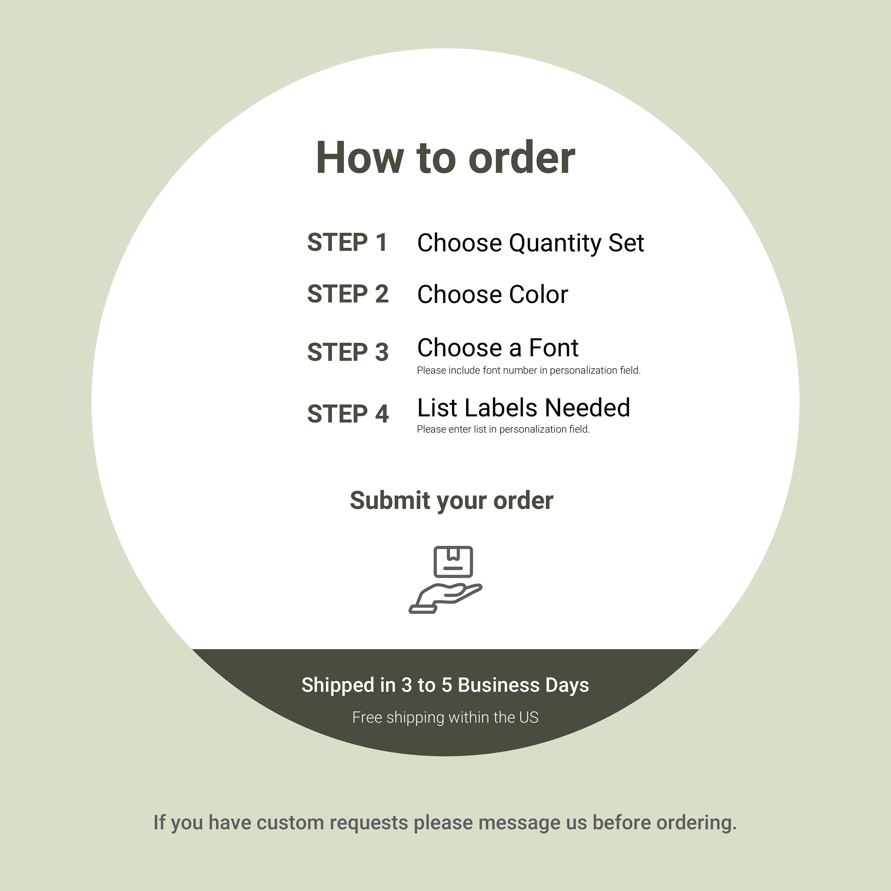 Pantry Container Labels, Container Labels, Food Storage Labels, Food ...