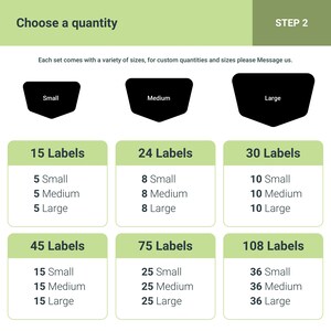 Chalkboard Sticker Labels • Container Labels • Pantry Organization ...