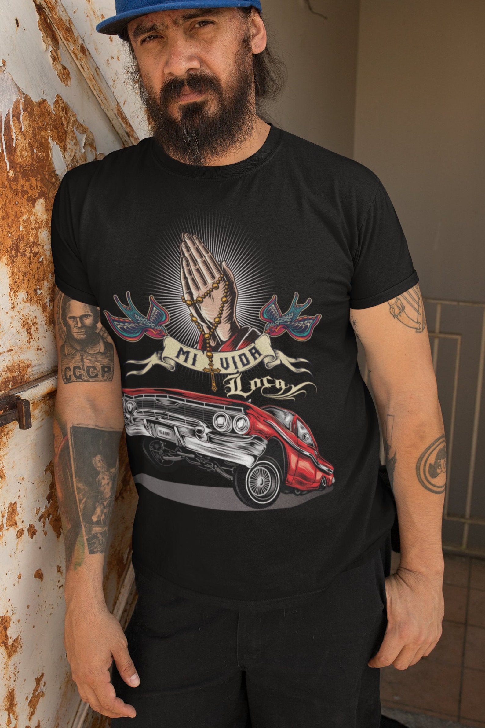 Mi Vida Loca Camisa Lowrider Camiseta LowLow Ropa Chicana - Etsy España