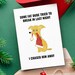 Printable Christmas Card, Funny, Dog, Instant Download, 5 X 7 Inches ...