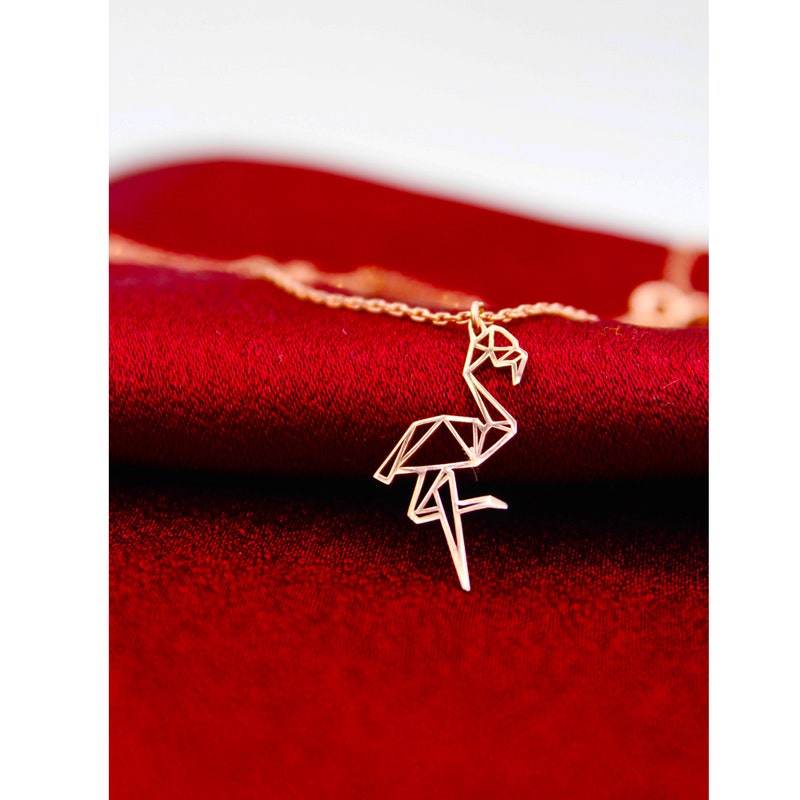 Flamingo Necklace - Etsy
