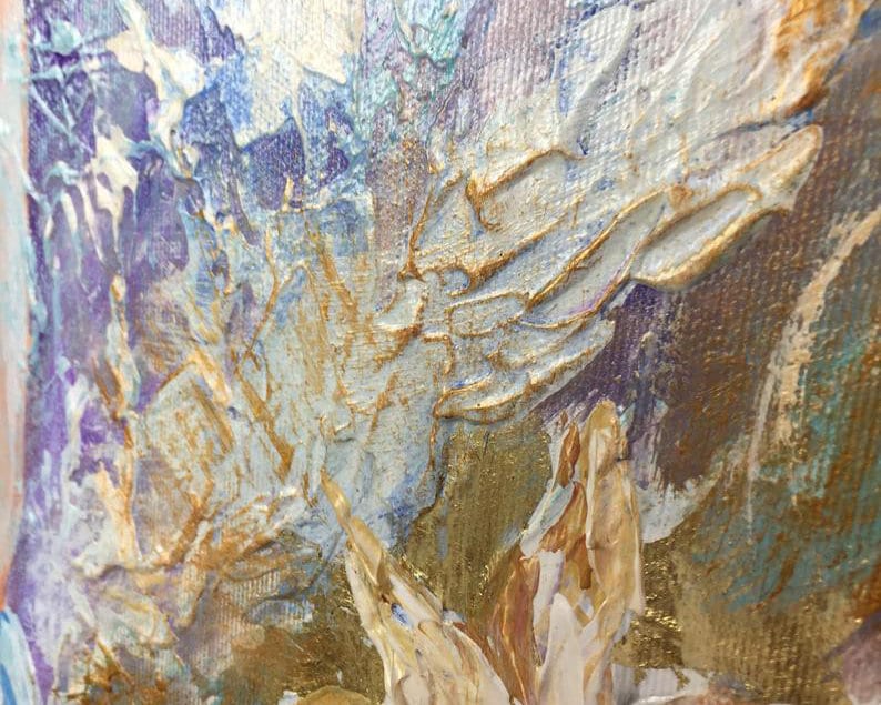 Large Acrylic Angel Paintings on Canvas Creative Home Decor - Etsy