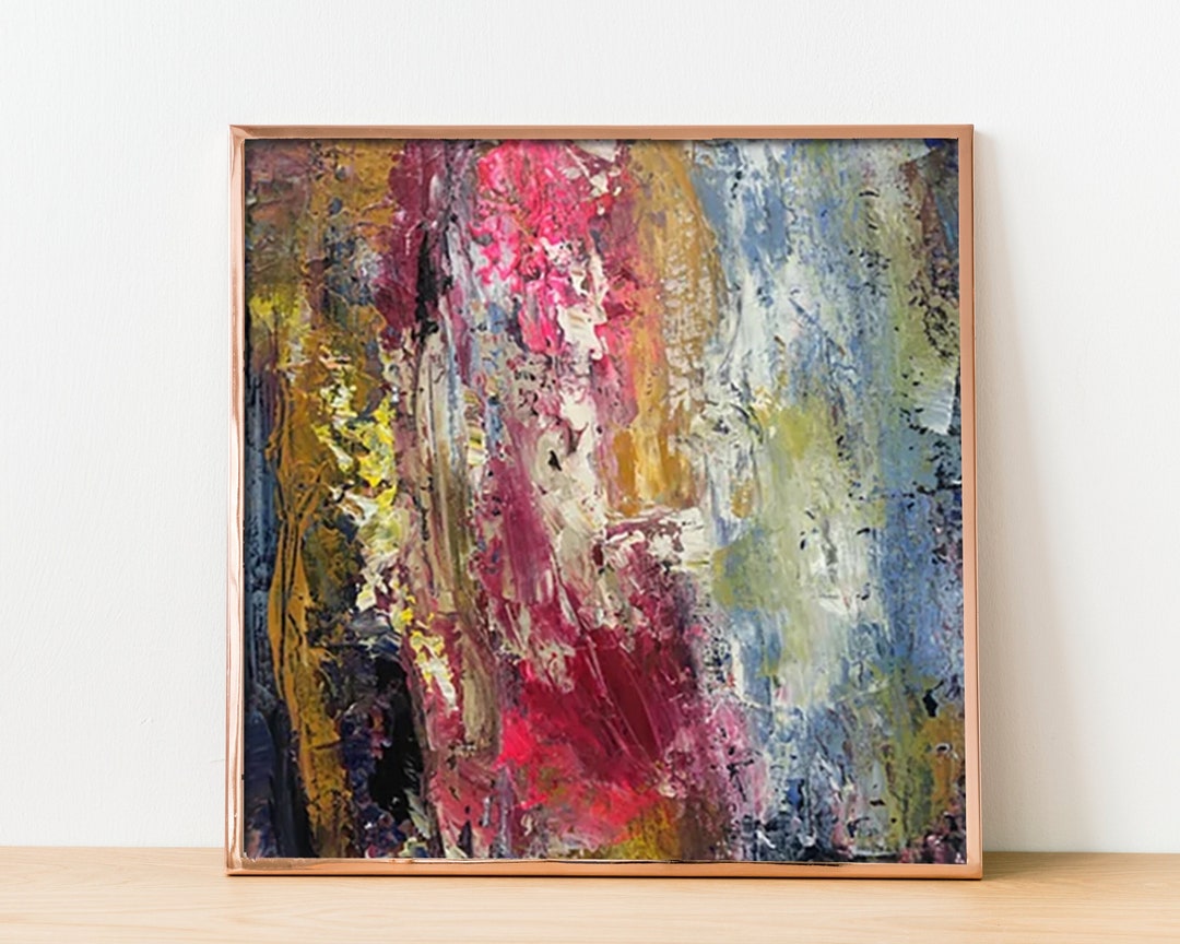 Hand Painted Texture Painting, Large Abstract Painting, Extra Large ...