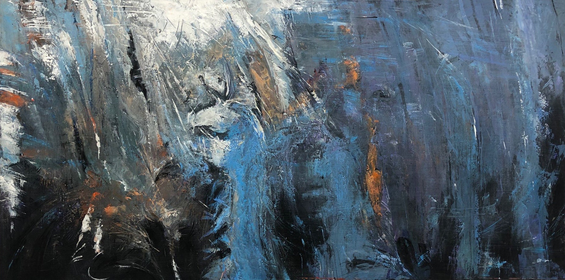 Abstract Painting on Canvas Abstract Canvas Art Modern Oil - Etsy