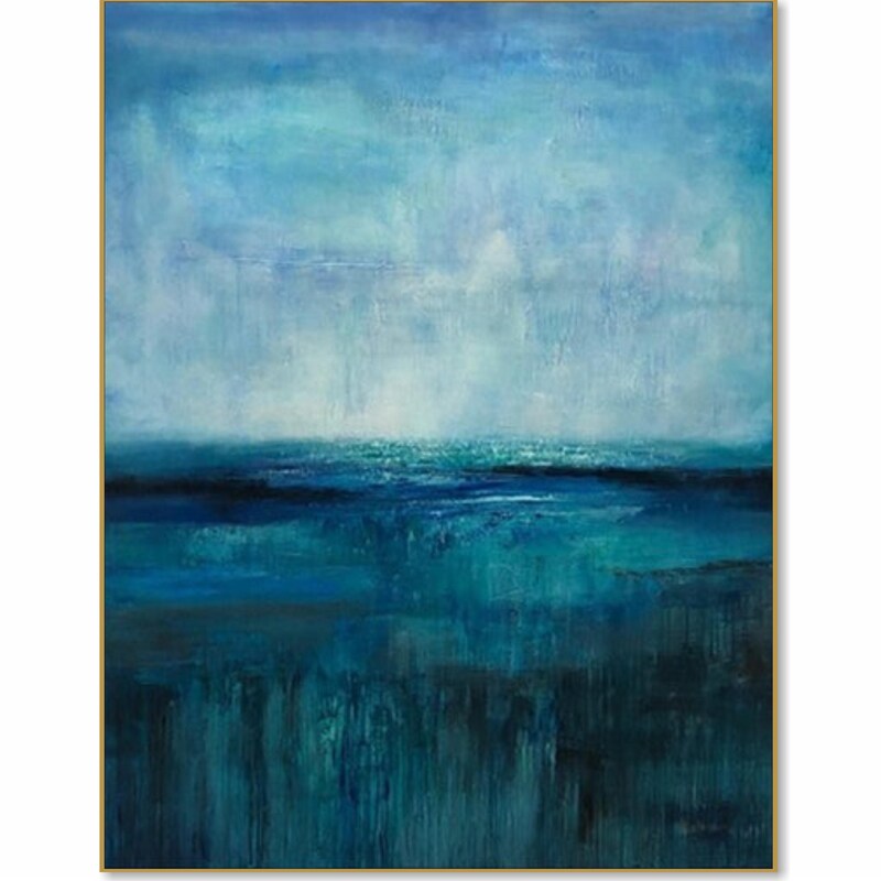 Abstract Ocean Art - Etsy