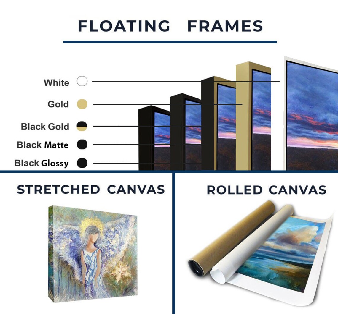 Extra Large Abstract Landscape Paintings on Canvas Colorful - Etsy