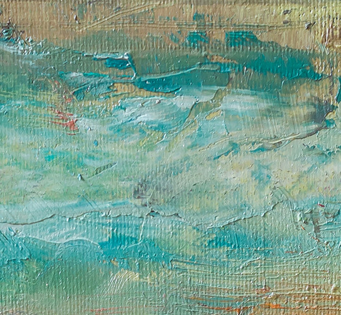 Extra Large Abstract Landscape Paintings On Canvas Colorful | Etsy