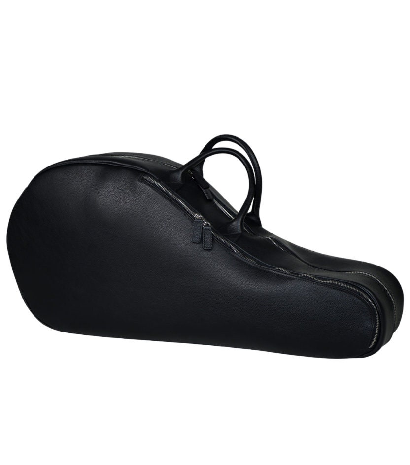 Leather Tennis Bag Racket Sports Bag 2 Rackets Soft Pebble-grain Full ...