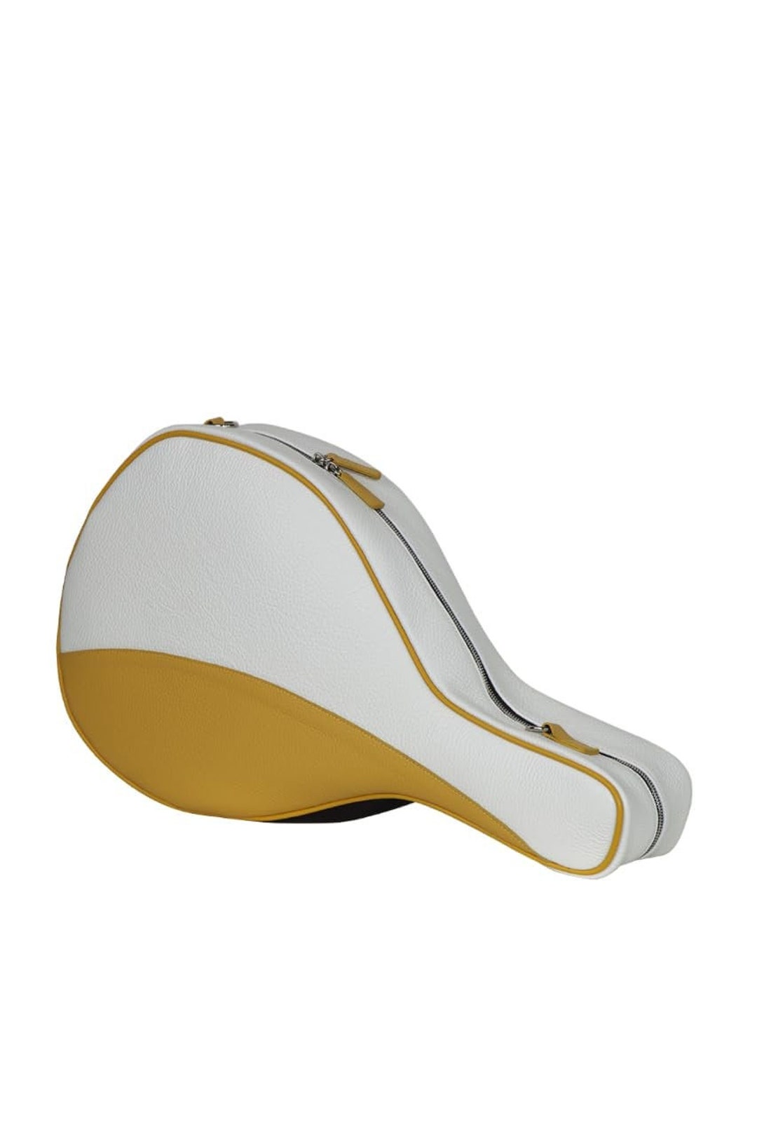 Padel Leather Bag 2 Rackets Soft Pebble-grain Waterproof Full Grain ...