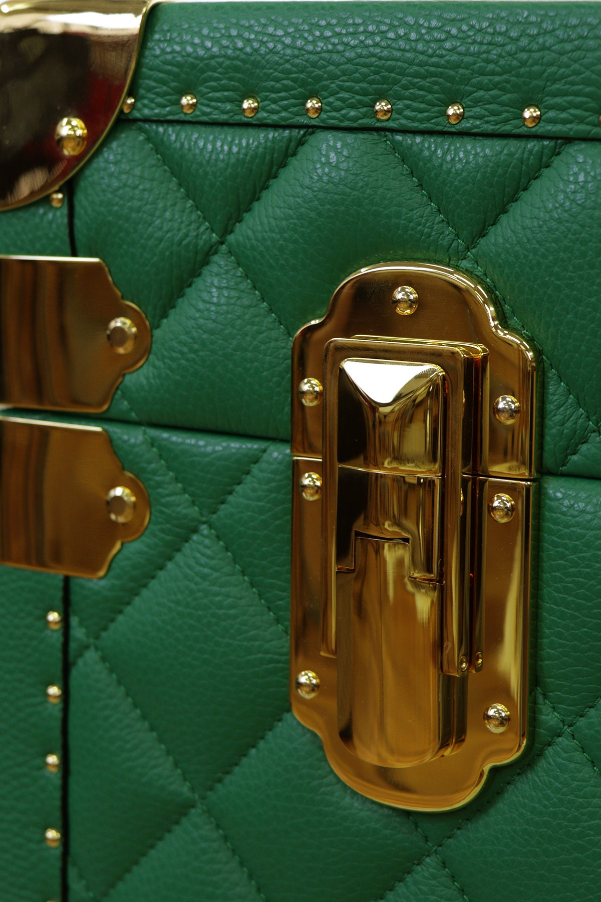 Leather Trunk Garment Bag Suitcase Travel Real Leather & Wood Handmade ...